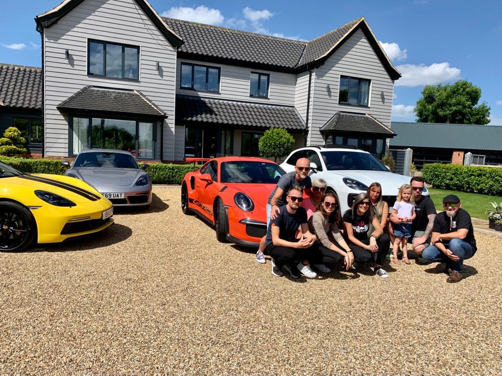 PORSCHE Track experience day at Silverstone - Panel Graphic