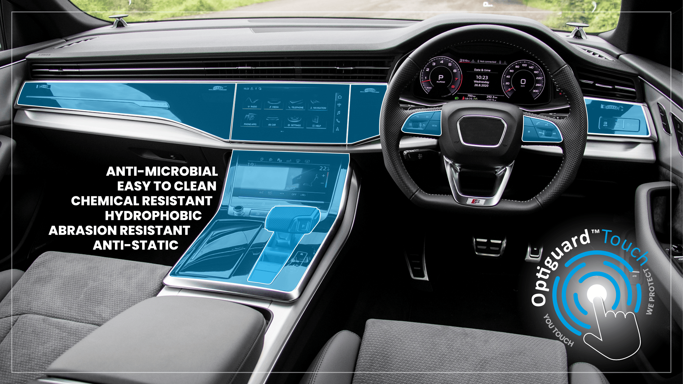 NEW PRODUCT: Optiguard™ Touch - Panel Graphic